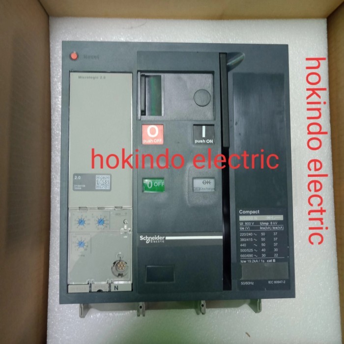 Jual SCHNEIDER MCCB NS800N NS800 N 800A 3P MOTOR MOTORIZED MIC2.0 33466E | Shopee Indonesia