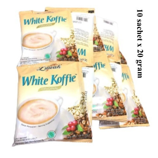 Jual White Koffie Original Kopi Luwak 1 renceng (10 sachet @ 20 gram ...