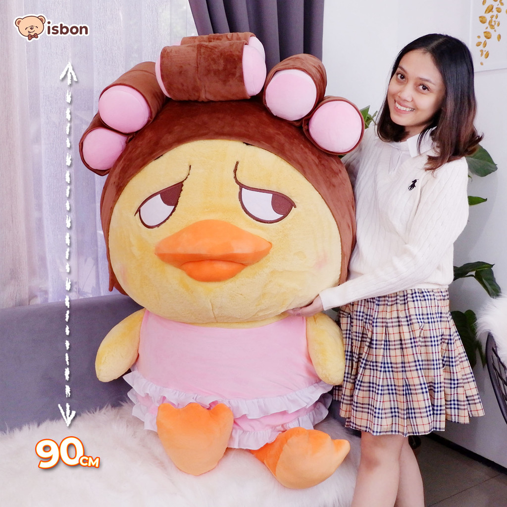Jual ISTANA BONEKA Bebek Sedih Sad Duck Kuning Jumbo 36in 90cm Make Up ...
