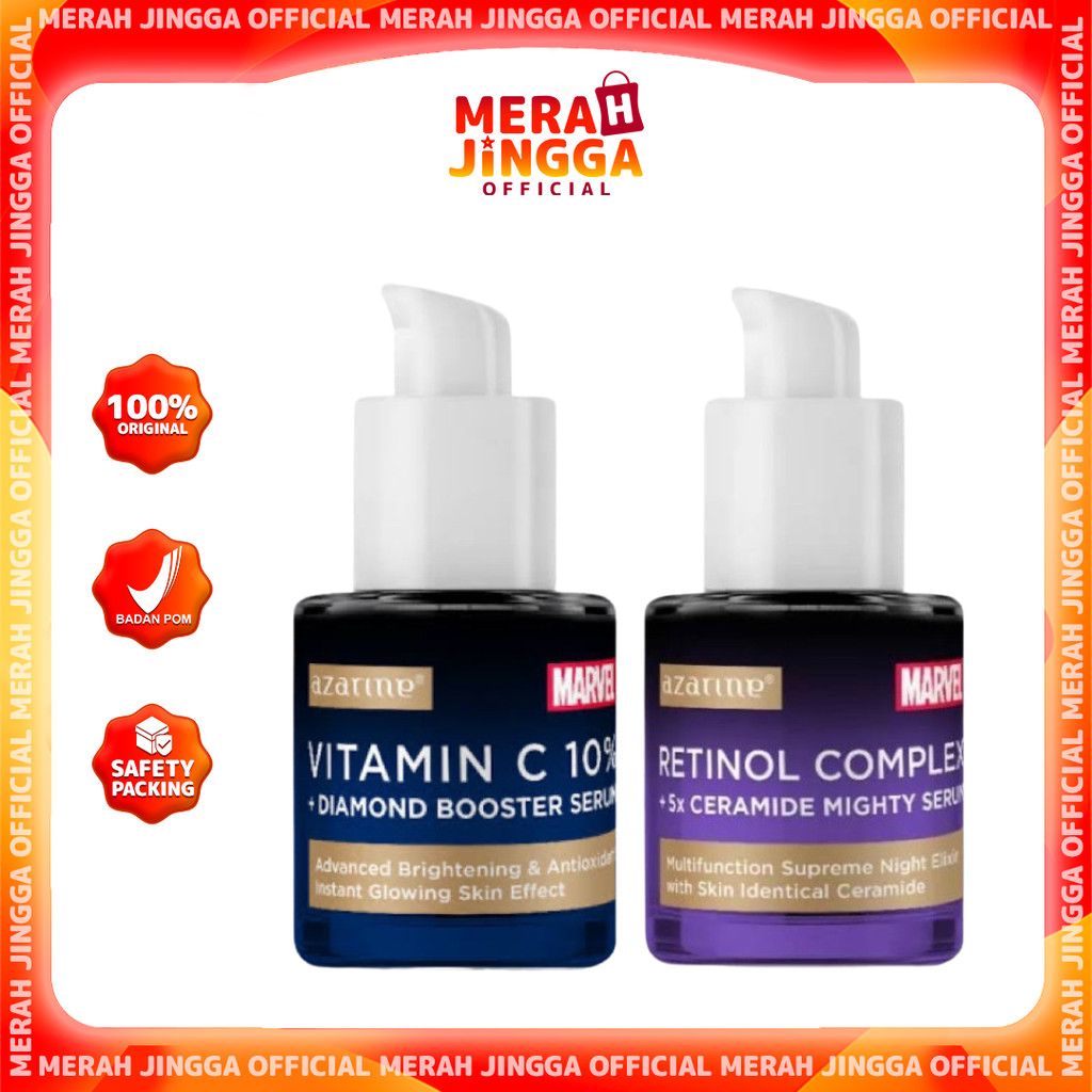 Jual Azarine Retinol Complex + 5x Ceramide Mighty Serum 20ml | Vitamin ...
