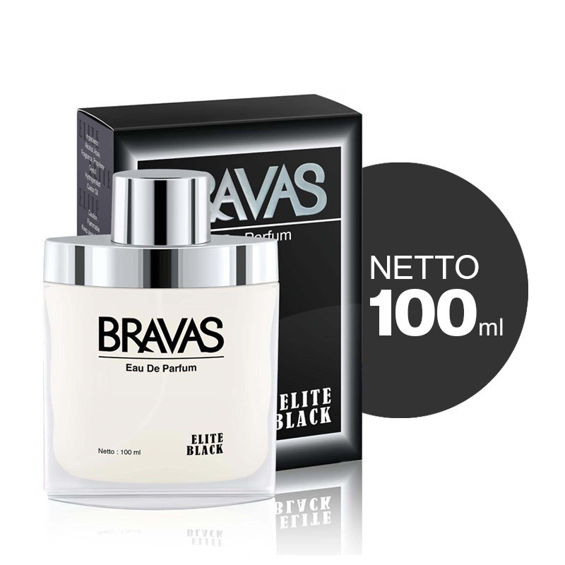Jual BRAVAS Parfum Pria ELITE 100 ML Eau De Parfum HALAL Perfume Spray ...