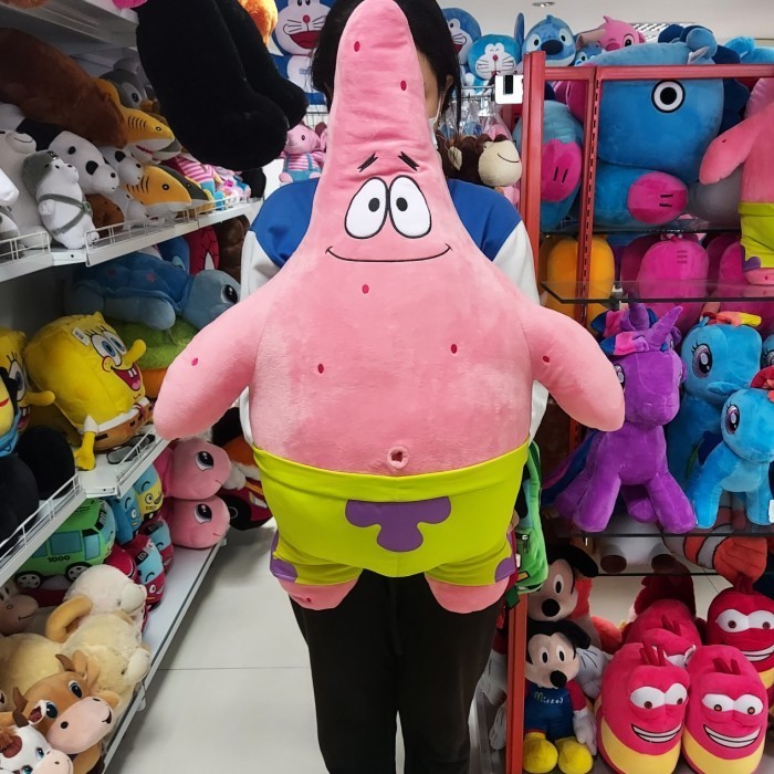 Jual Mercier PATRICK STAR BONEKA JUMBO SPONGEBOB NICKELODEON 75cm ...