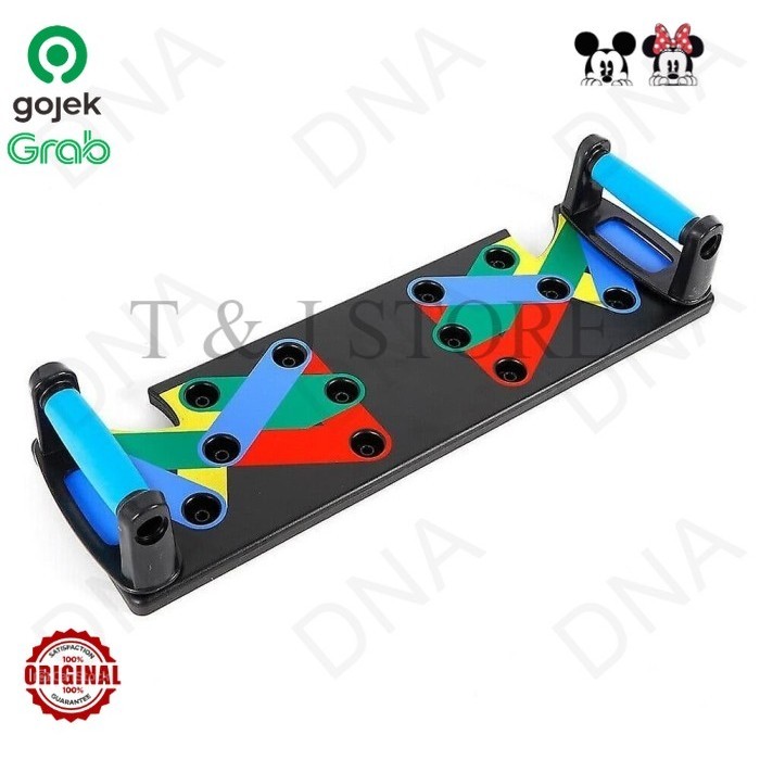 Jual Multifunction Push Up Board 9 in 1 Muscleboard Home Workout ...