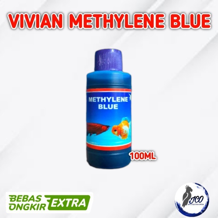 Jual METHYLENE BLUE OBAT IKAN BIRU OBAT IKAN SAKIT WHITE SPOT METHYLINE BLU | Shopee Indonesia