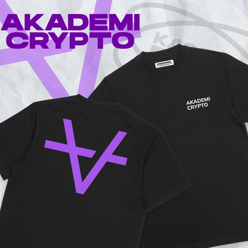 Jual Kaos Crypto "Akademi Crypto" - Kaos Timothy Ronald/Kaos Bitcoin ...