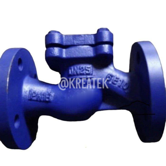 Jual 11/2" Lift Check Valve PN 40 Steam -1,5 Cast iron PN40 -DN 40 DN40 ...