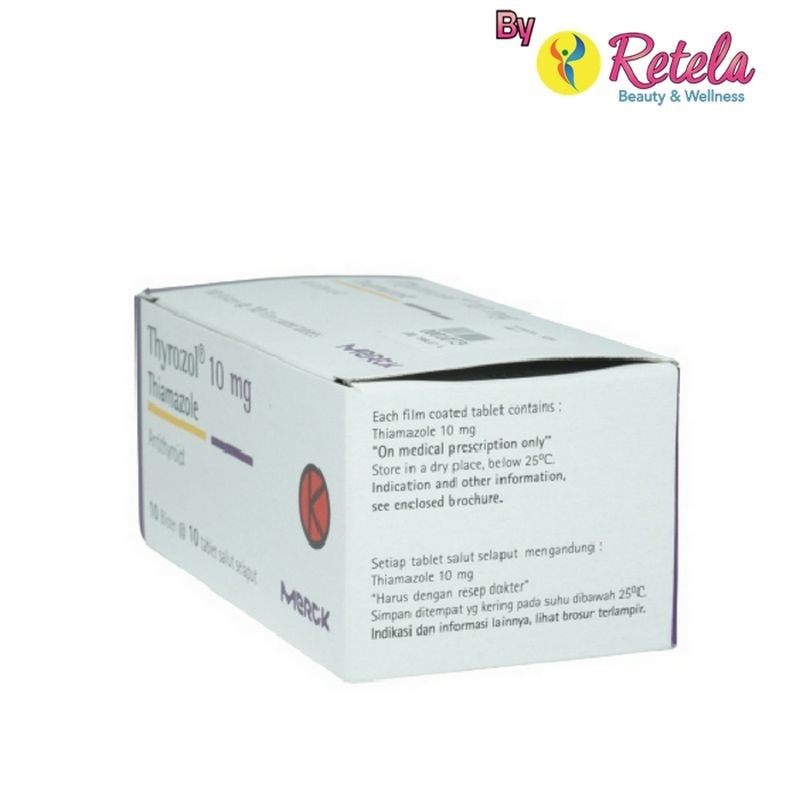 Jual Thyrozol 10 mg 10 Tablet /Thiamazole / Kelenjar Tiroid | Shopee ...