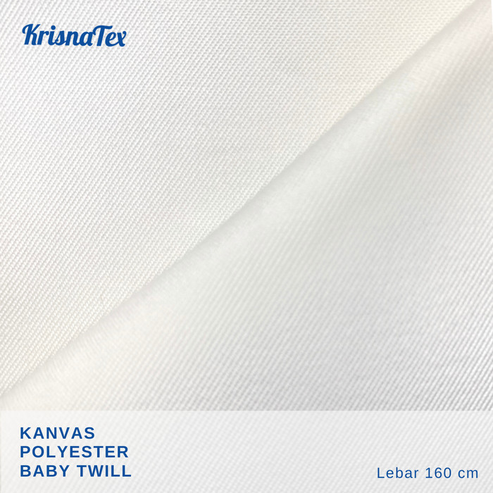 Jual Kain Kanvas Polyester Twill Lebar 160 cm Meteran - Bahan Sublim ...