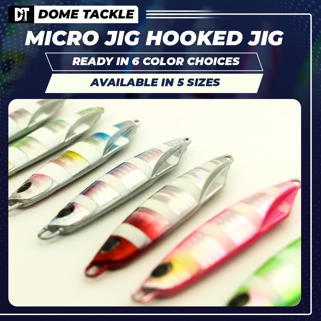 Jual HOOKED JIG GLOW IN THE DARK METAL JIG MICRO JIG UMPAN PANCING JIGGING 10 15 20 30 40 GRAM ...