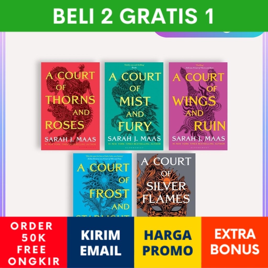Jual A Court of Thorns and Roses || Sarah J. Maas | Shopee Indonesia