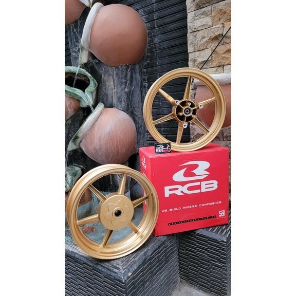 Jual Velg RCB Aerox New Old lama sp811 palang 6 gold 250 350 Ring 14 ...