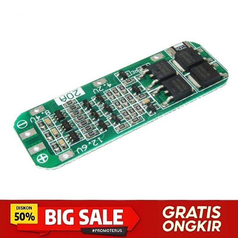 Jual BMS 12 VOLT 20 A UNTUK PROTEK PENGISIAN BATERAI | Shopee Indonesia