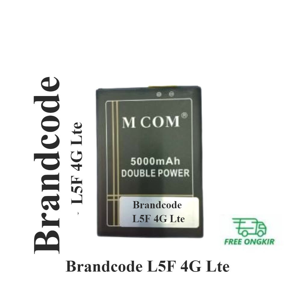 Jual Baterai MCOM for Brandcode L5F 4G Lte Double Power 5000mAh batere batre batrai battery ...