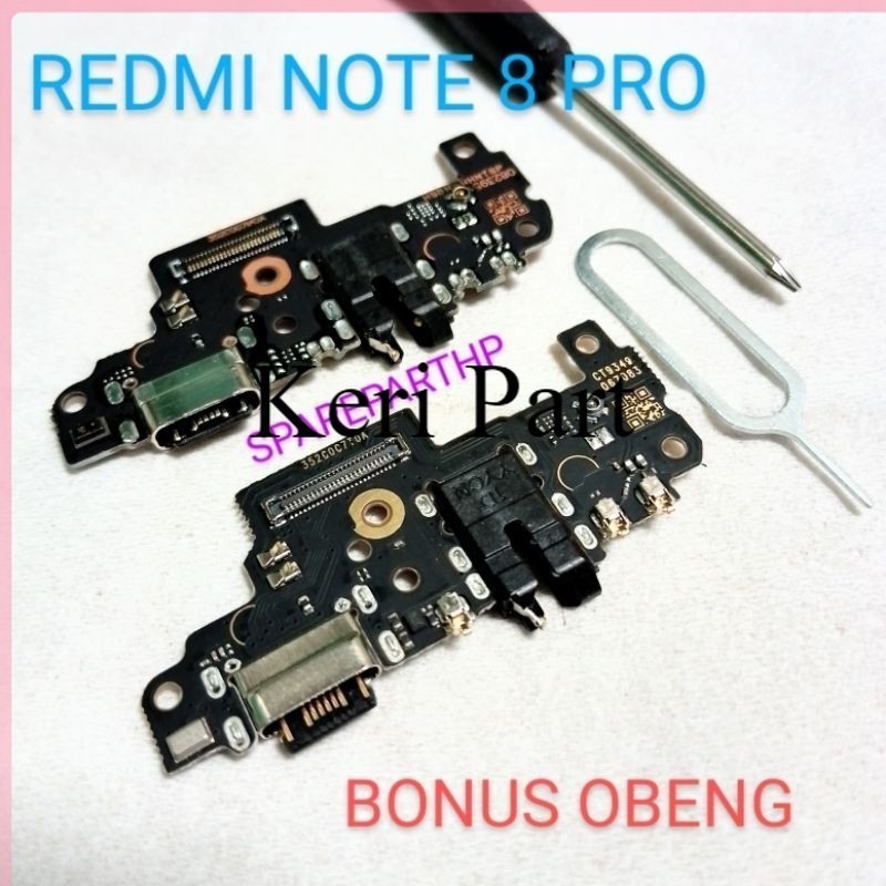 Jual FLEKSIBEL PAPAN KONEKTOR CHARGER CAS XIAOMI REDMI NOTE 8 PRO AUDIO ...