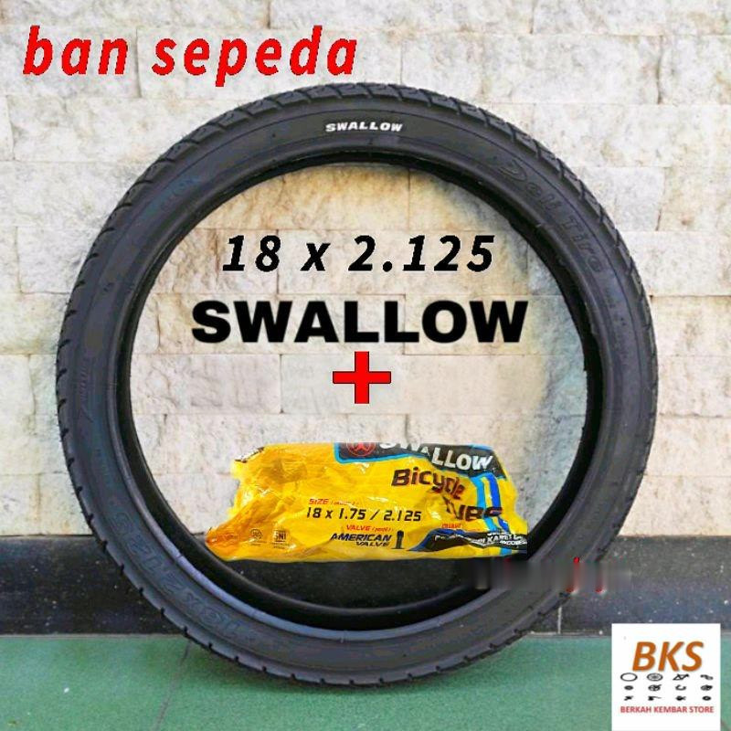 Jual ban luar dalam sepeda 18 x 2.125 SWALLOW untuk sepeda | Shopee Indonesia