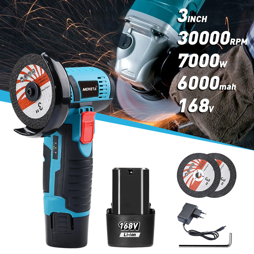 Jual Mesin Gerinda Angle 16.8V Cordless Mesin Gerinda Tangan Grinder ...