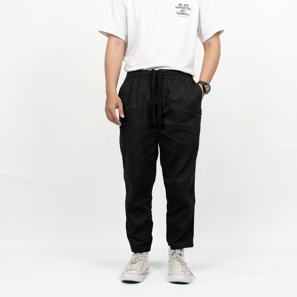 Jual Hooligans Ankle Pants Anelka Black | Shopee Indonesia