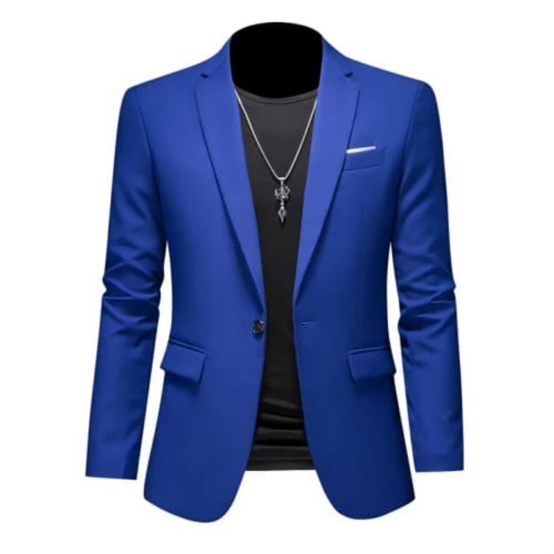 Jual jas blazer pria - jas blazer pria slimfit - jas blazer pria casual ...