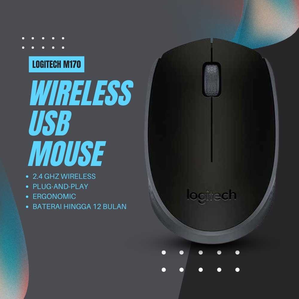 Jual Mouse Wireless USB Logitech | Shopee Indonesia