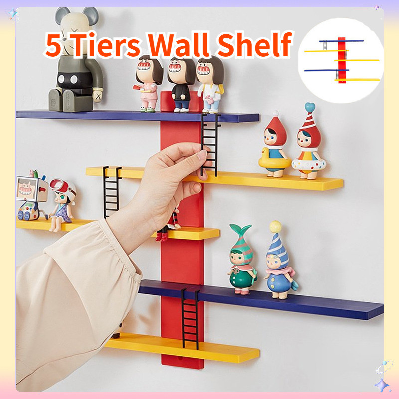 Jual 5 Tingkat Rak Dinding Kotak Buta DIY Rak Dinding / Tampilan Gambar ...