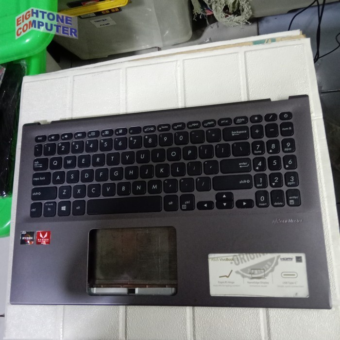 Jual Casing Bawah Palmrest Keyboard set ASUS VivoBook F512D F512DA ...