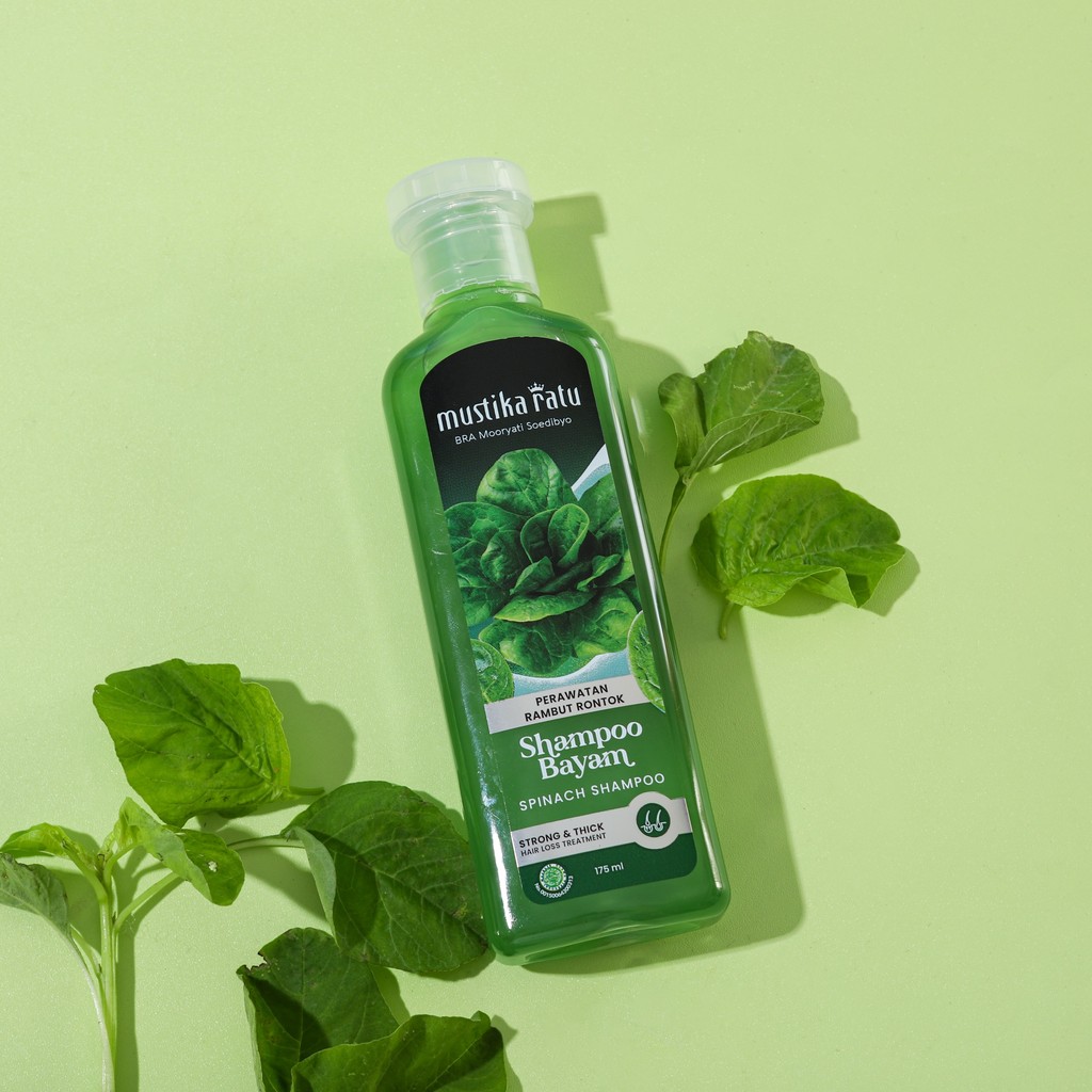 Jual Mustika Ratu Shampoo Bayam 175ml | Shopee Indonesia