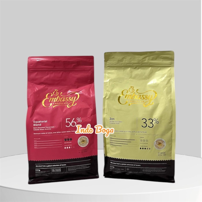 Jual Embassy chocolate couverture 2,5 kg / Tulip Embassy coklat ...
