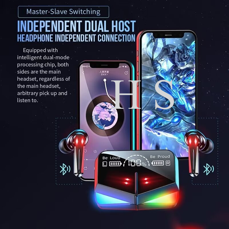 Jual HS NEW Headset Bluetooth M28 5.3 Super HIFI Bass Wireless TWS ...