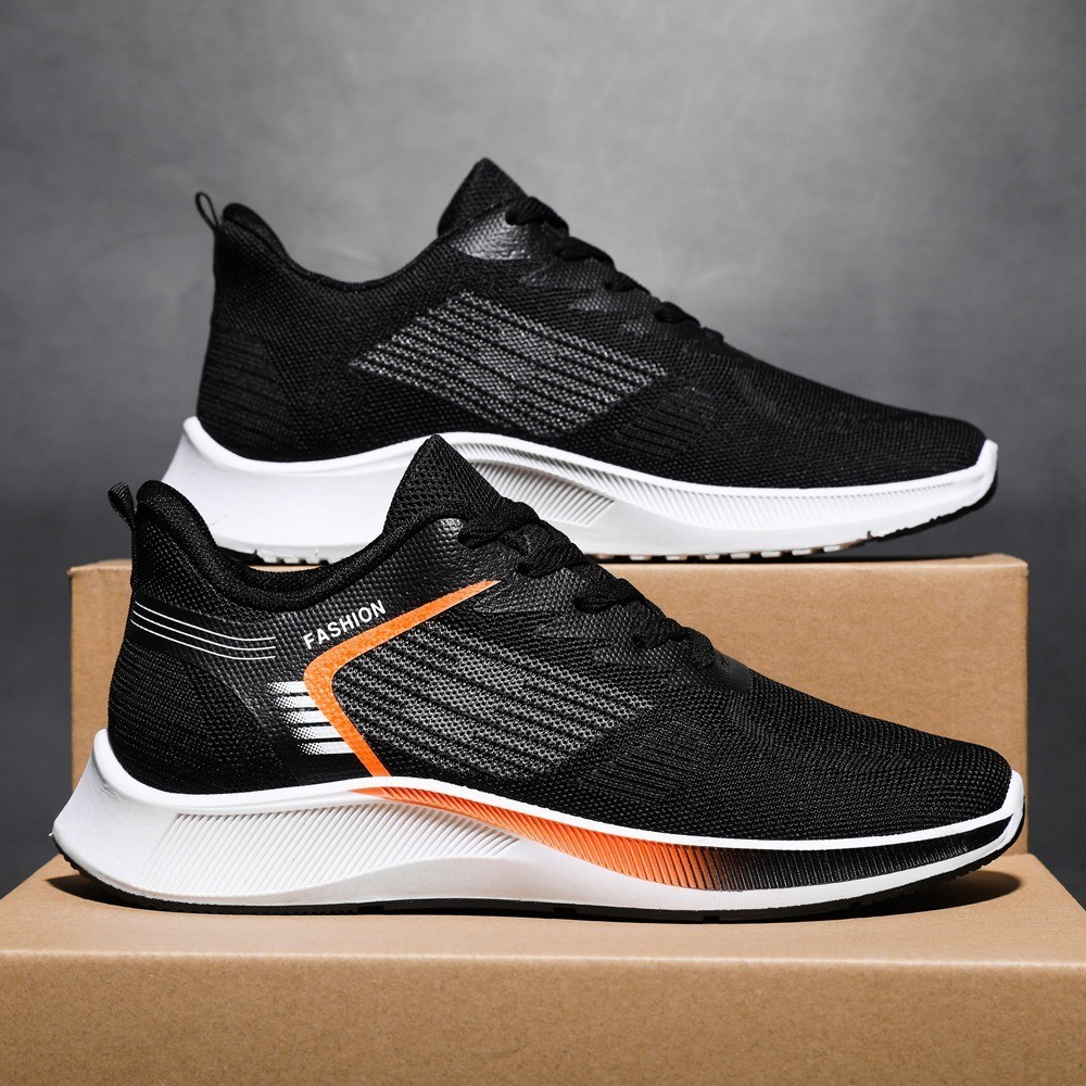 Jual JS Sepatu Sneakers Olahraga Pria Sport Shoes Cowok Sepatu Jogging ...