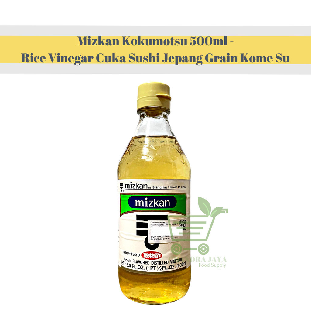 Jual Mizkan Kokumotsu 500ml - Rice Vinegar Cuka Sushi Jepang Grain Kome Su | Shopee Indonesia
