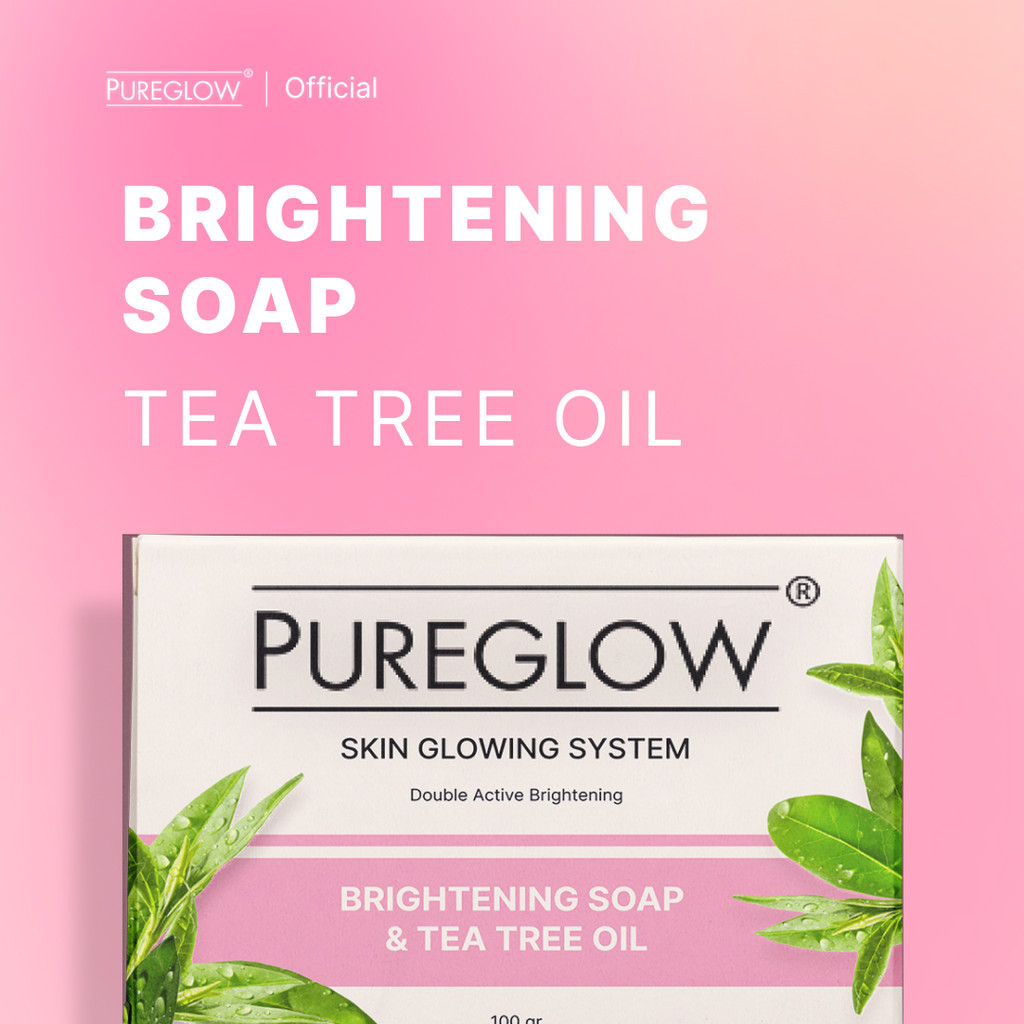 Jual [EXCLUSIVE] PUREGLOW BODYCARE NATURAL WHITENING SOAP TEA TREE ...