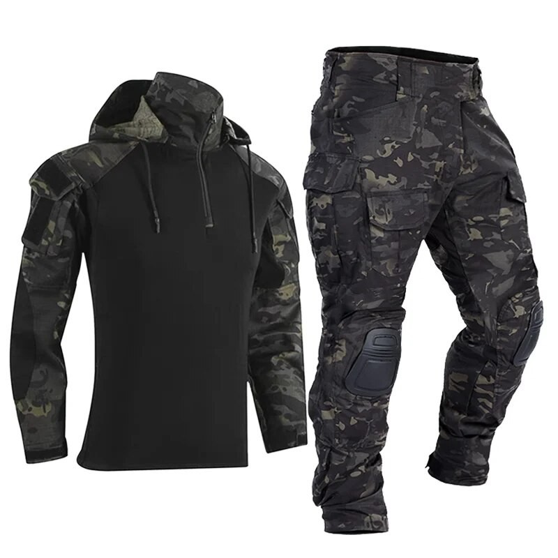 Jual Airsoft Paintball Work Clothing Military Uniform Tactical Combat ...