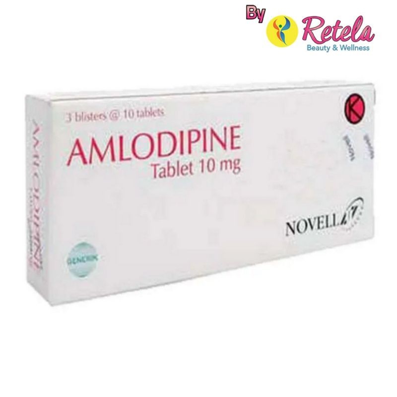 Jual AMLODIPINE 10MG BOX 30 TABLET (GEN-NVL) | Shopee Indonesia