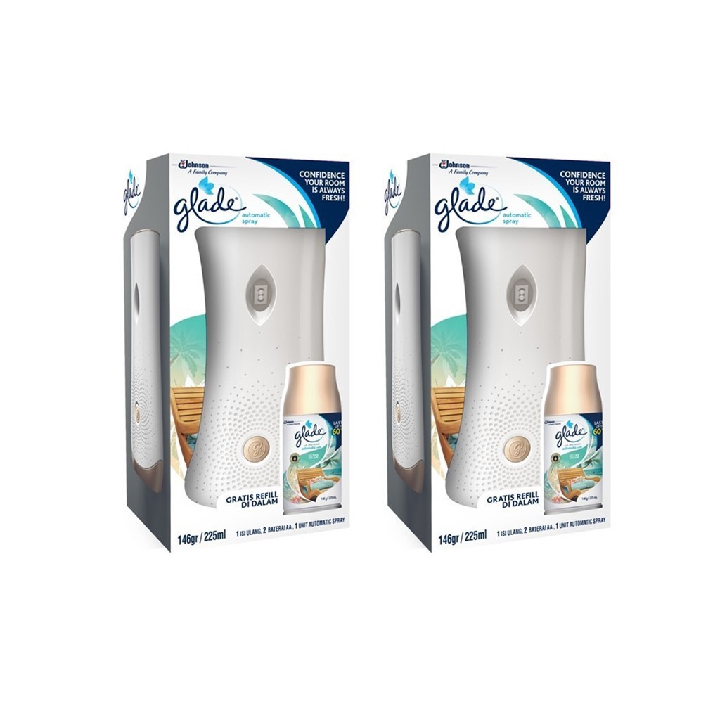 Jual Glade Automatic Device Ocean Escape 146 gr x2 | Shopee Indonesia
