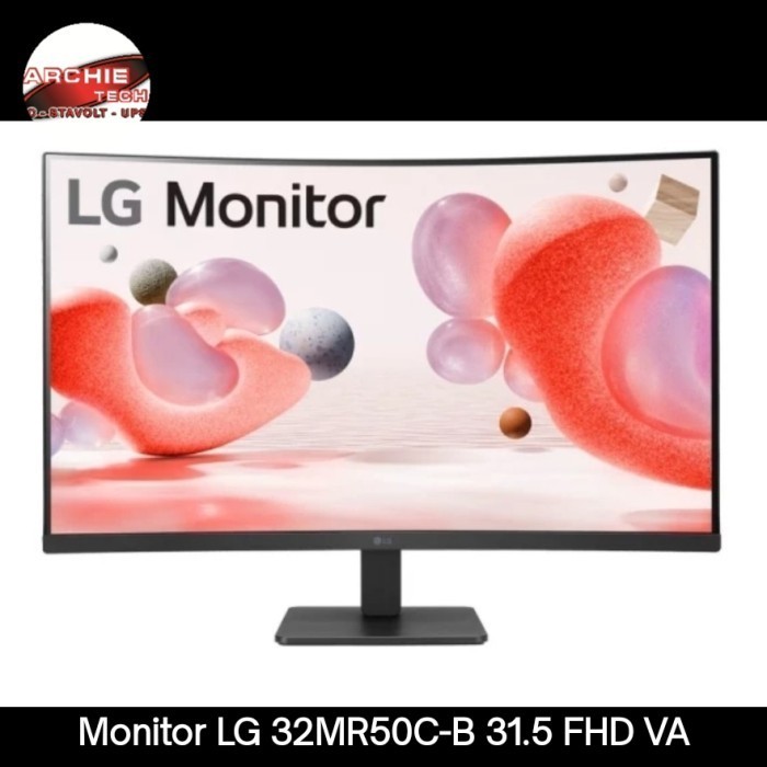 Jual Monitor LG 32MR50C-B 31.5 FHD VA 1920x1080 Curved 100Hz 5ms ...