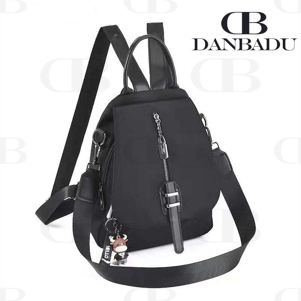Jual DANBADU Tas Ransel Wanita Simple Elegan Parasut Premium | Shopee ...