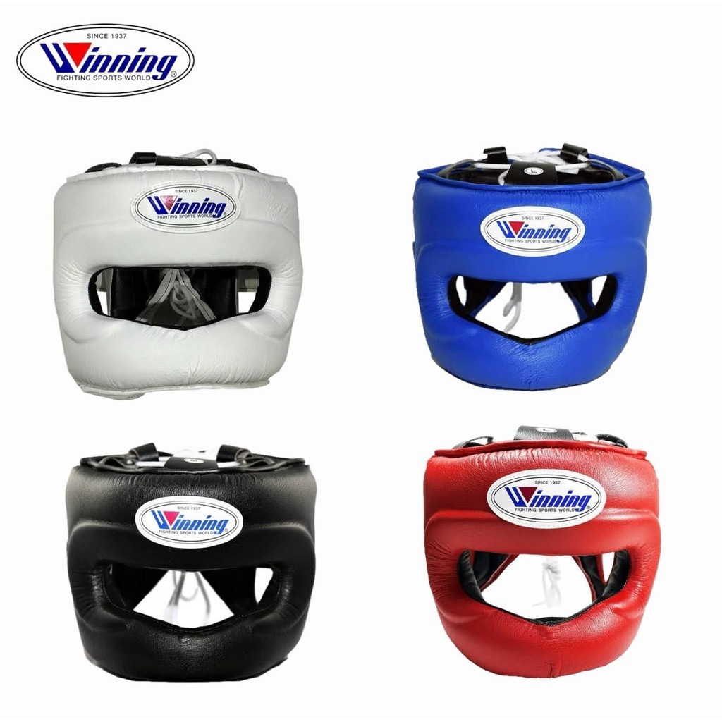 Jual Head Gear Winning FG-5000 full face nose bar / head guard boxing ...