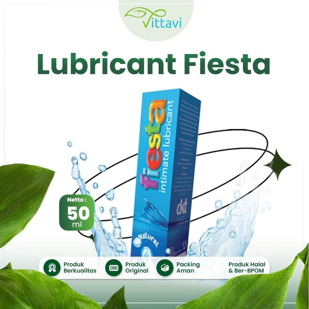 Jual Gel Pelumas Fiesta Natural/ Strawberry 50 ml- Lubricant Organ ...