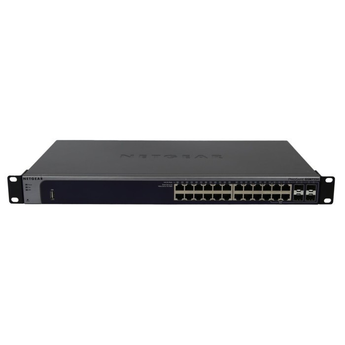 Jual NETGEAR ProSafe GSM7224 V2H1 24 Port Gigabit Managed Switch ...