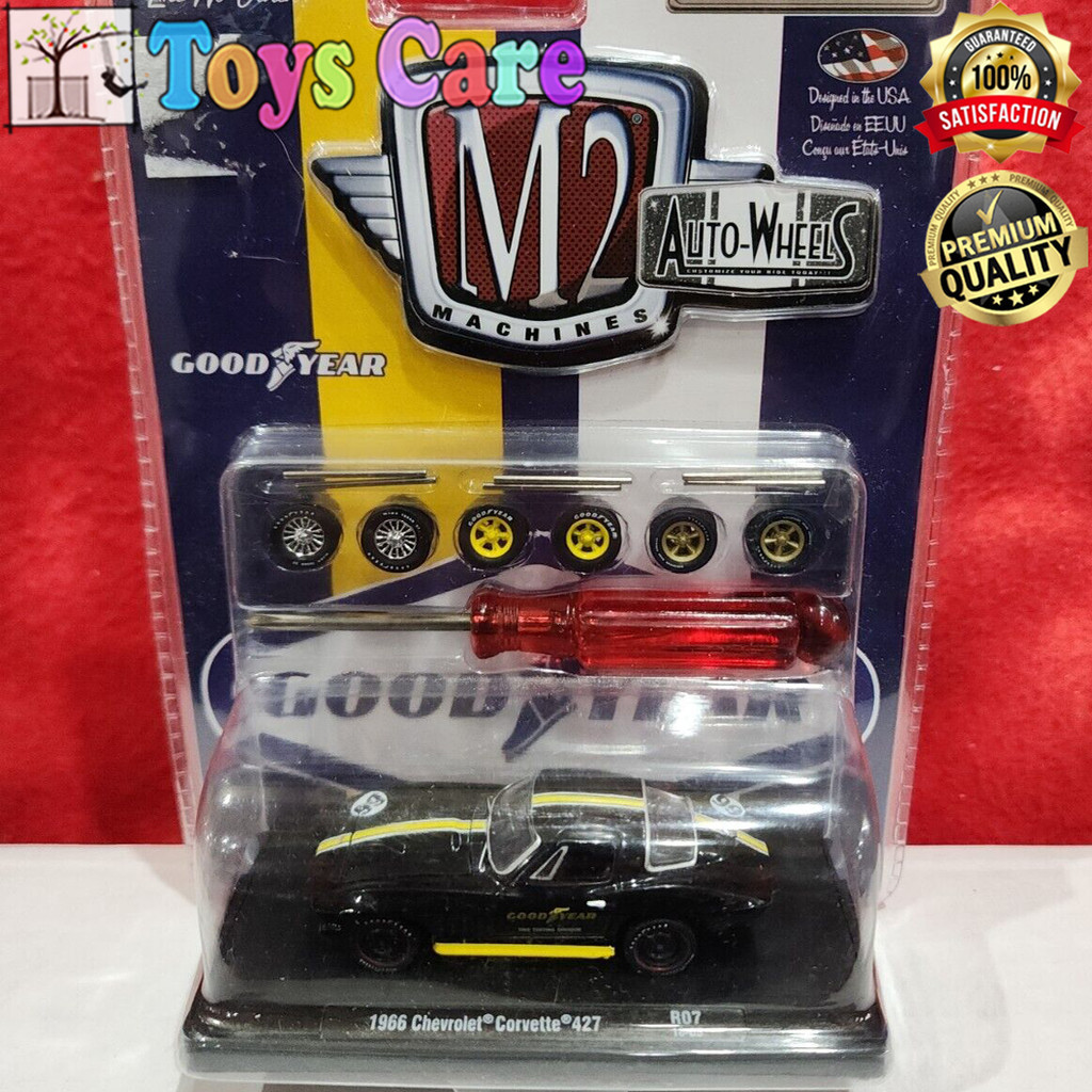 Jual M2 AUTO WHEELS 1966 CHEVROLET CORVETTE 427 - M2 MACHINES GOODYEAR ...