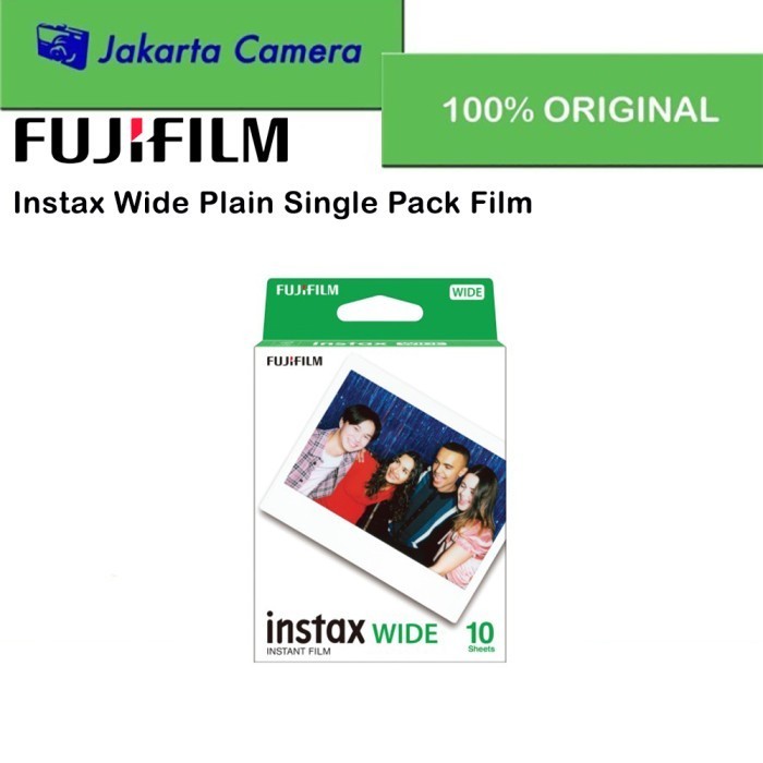 Jual Fujifilm Instax Wide Plain Pack Film Paper Variasi Isi 10&20 ...