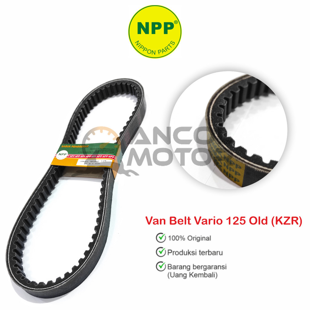 Jual NPP V Belt Vario Techno 125 Old Vbelt Timing Van Belt CVT Motor ...