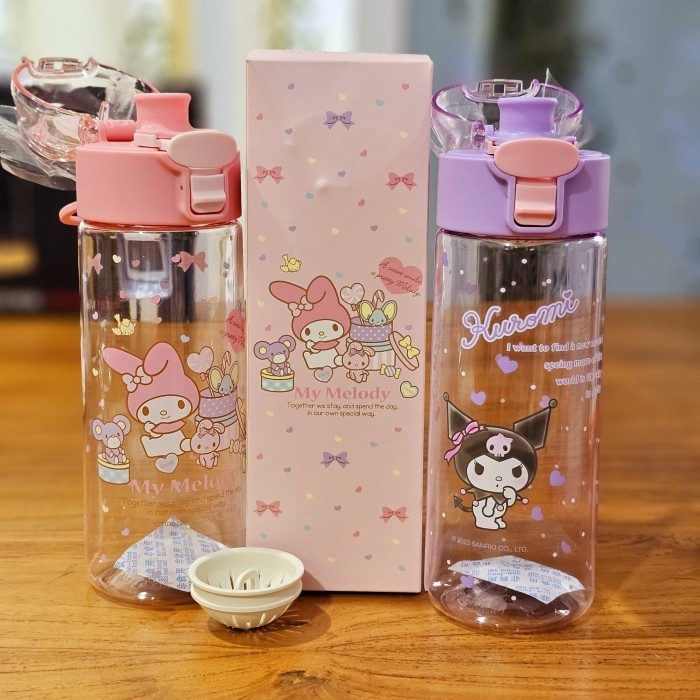 Jual Botol minum anak 550ml Tritan BPA Free Sanrio melody kuromi original - My Melody | Shopee ...