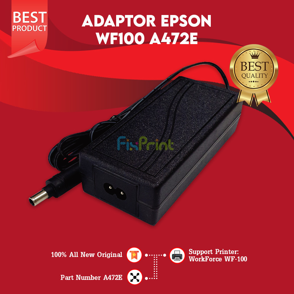 Jual Adaptor Power Supply EPSON WF100 WF-100 Epson WorkForce WF-100 ...