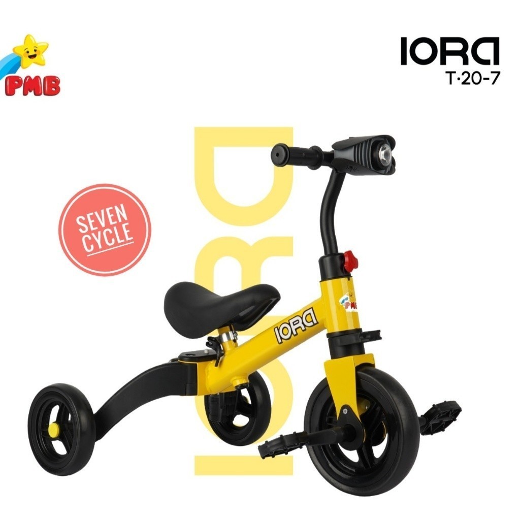 Jual Sepeda Roda Tiga & balance bike IORA Tricycle T20-7 – 2 IN 1 ...