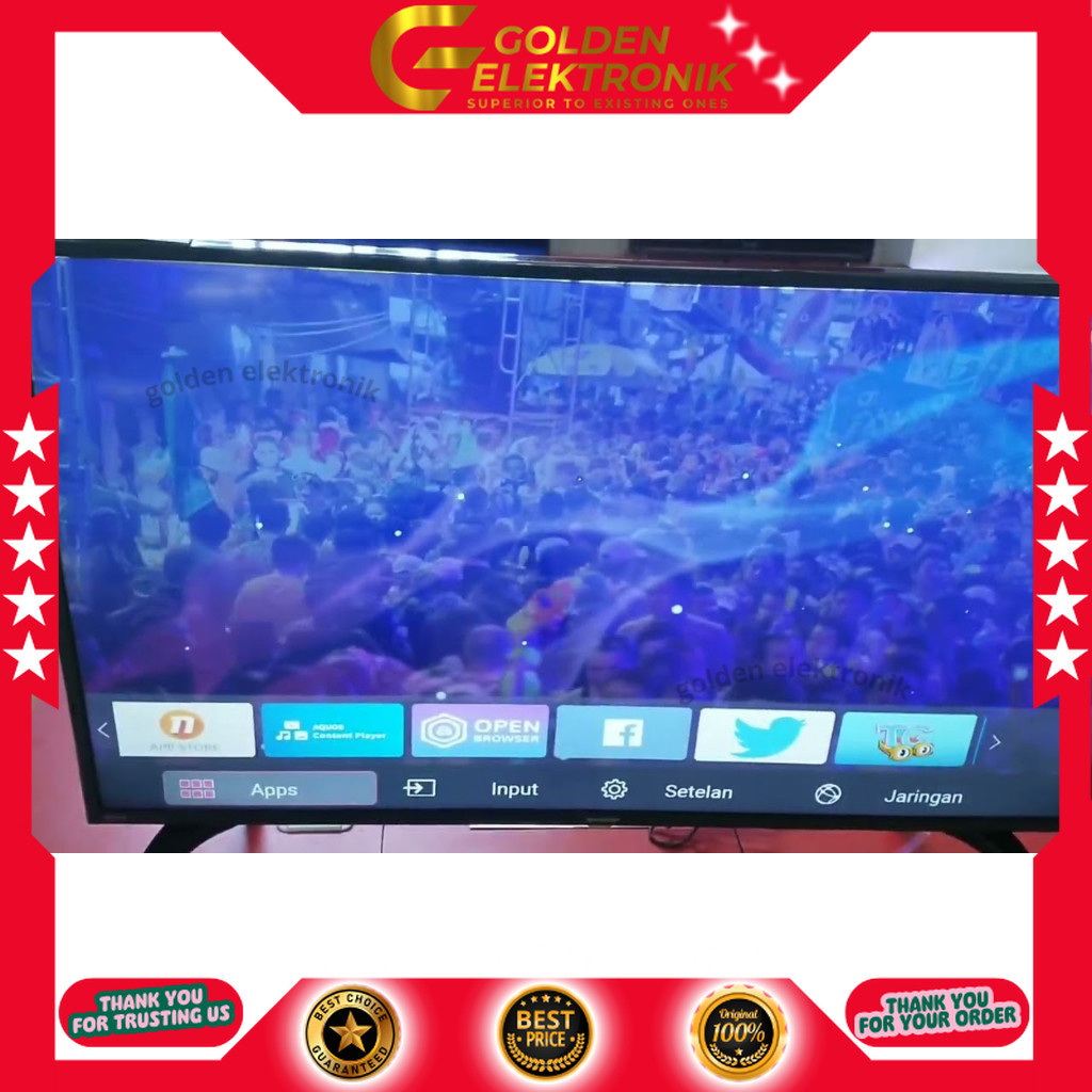 Jual LED TV SHARP 32DF1i 32 INCH HD SMART TV 2T-C32DF1i 32DF1 SMART TV ...