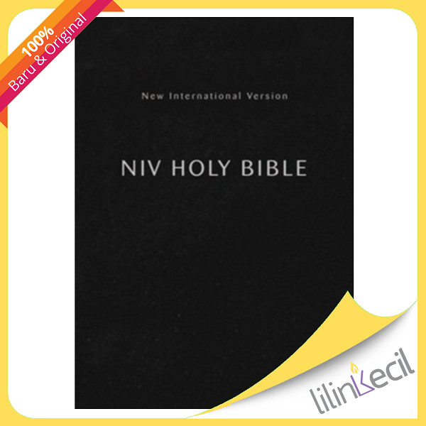 Jual Buku NIV, Holy Bible, Compact, Paperback, Black, Comfort Print | Shopee Indonesia