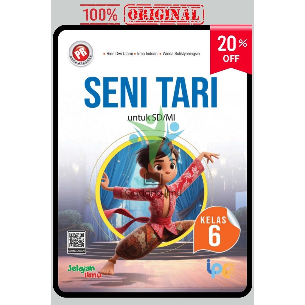 Jual Buku Pr/Lks Kurmer Seni Tari Kelas 6/VI SD/MI Semester 1&2 Kurikulum Merdeka Intan pariwara ...