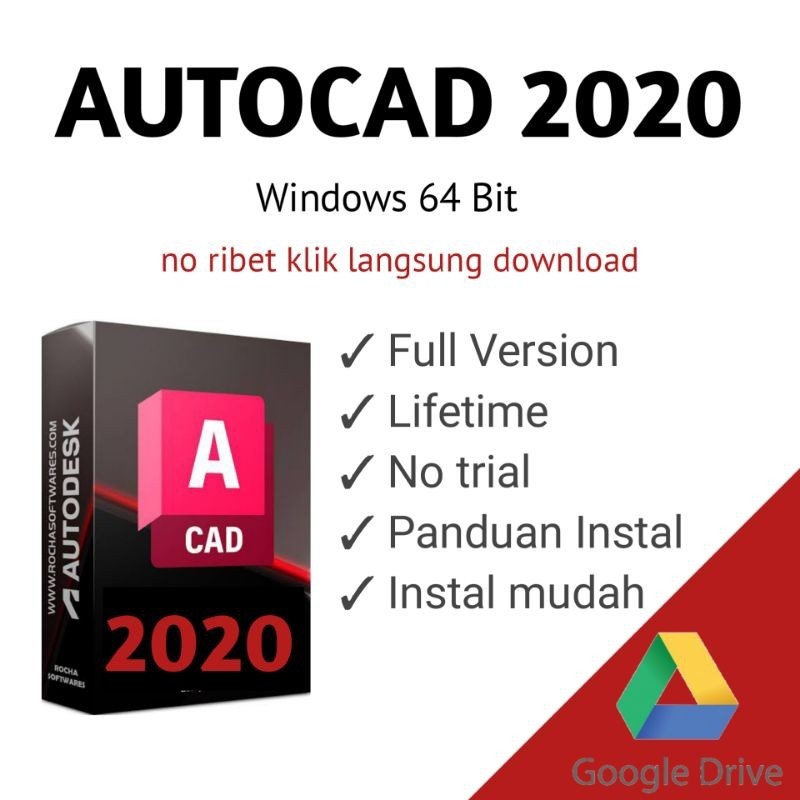 Jual Win AutoCAD 2020 Full 64 Bit | Shopee Indonesia