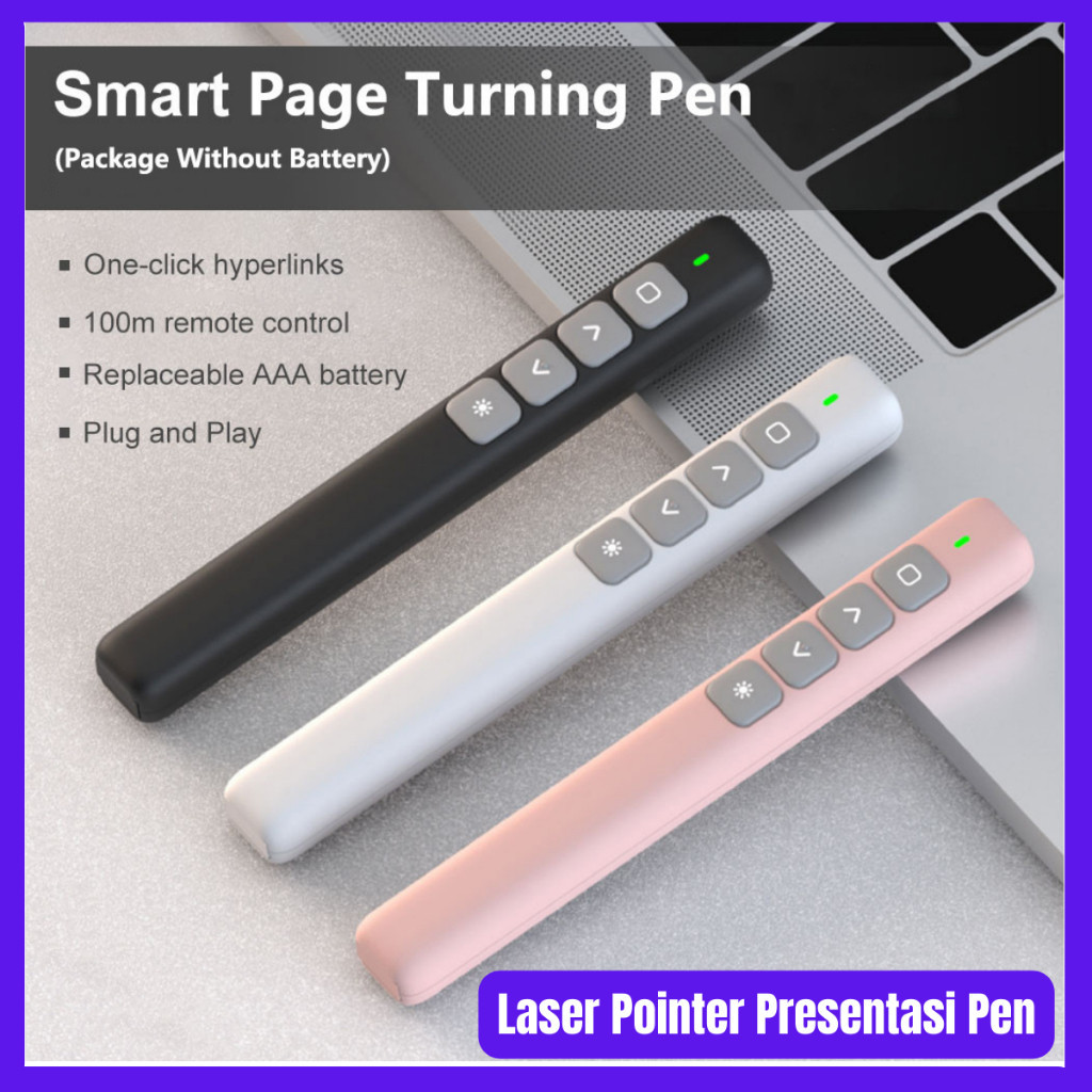 Jual Laser Pointer + Presenter Wireless USB Pen Laser Presentasi Laser ...